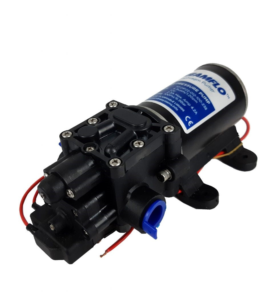 STREAMFLO™ Pump 12v 100psi 4.5lpm — Wintecs Window Cleaning Equipment