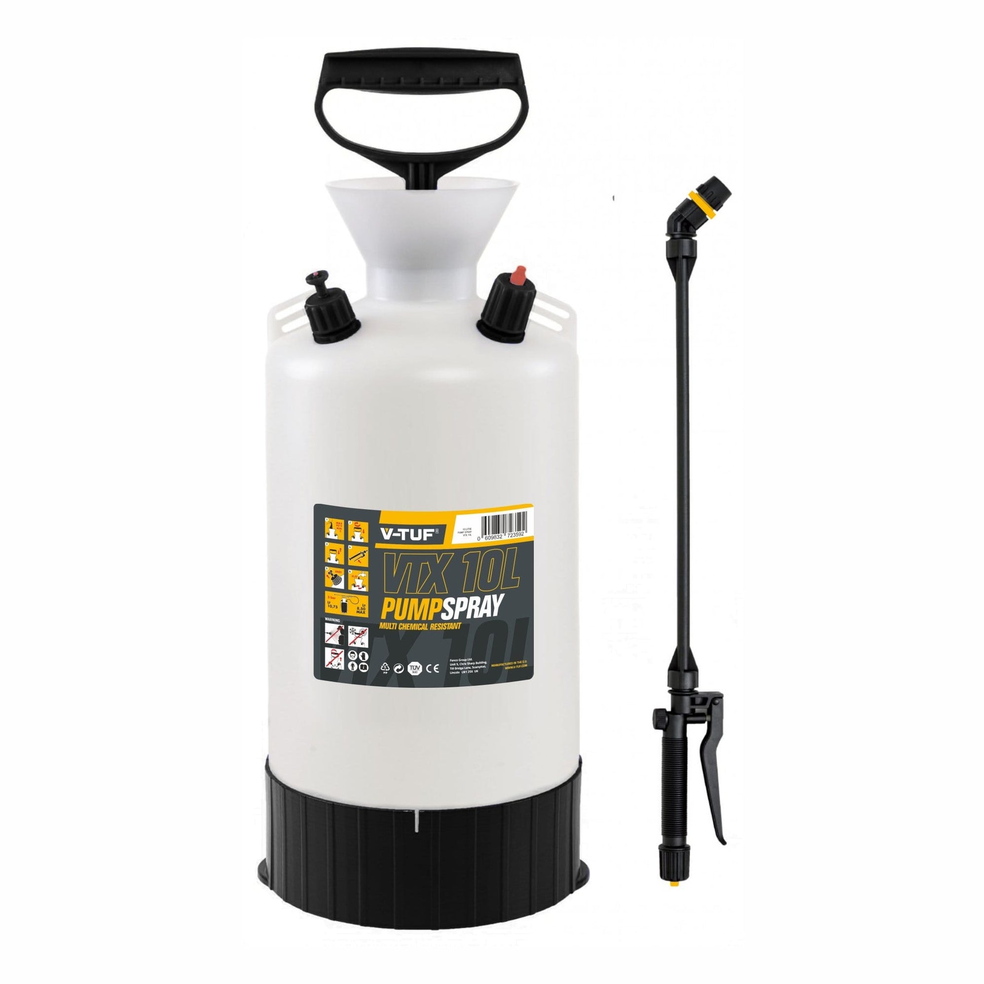 V-TUF Pressure Sprayer - 10L — Wintecs Window Cleaning Equipment