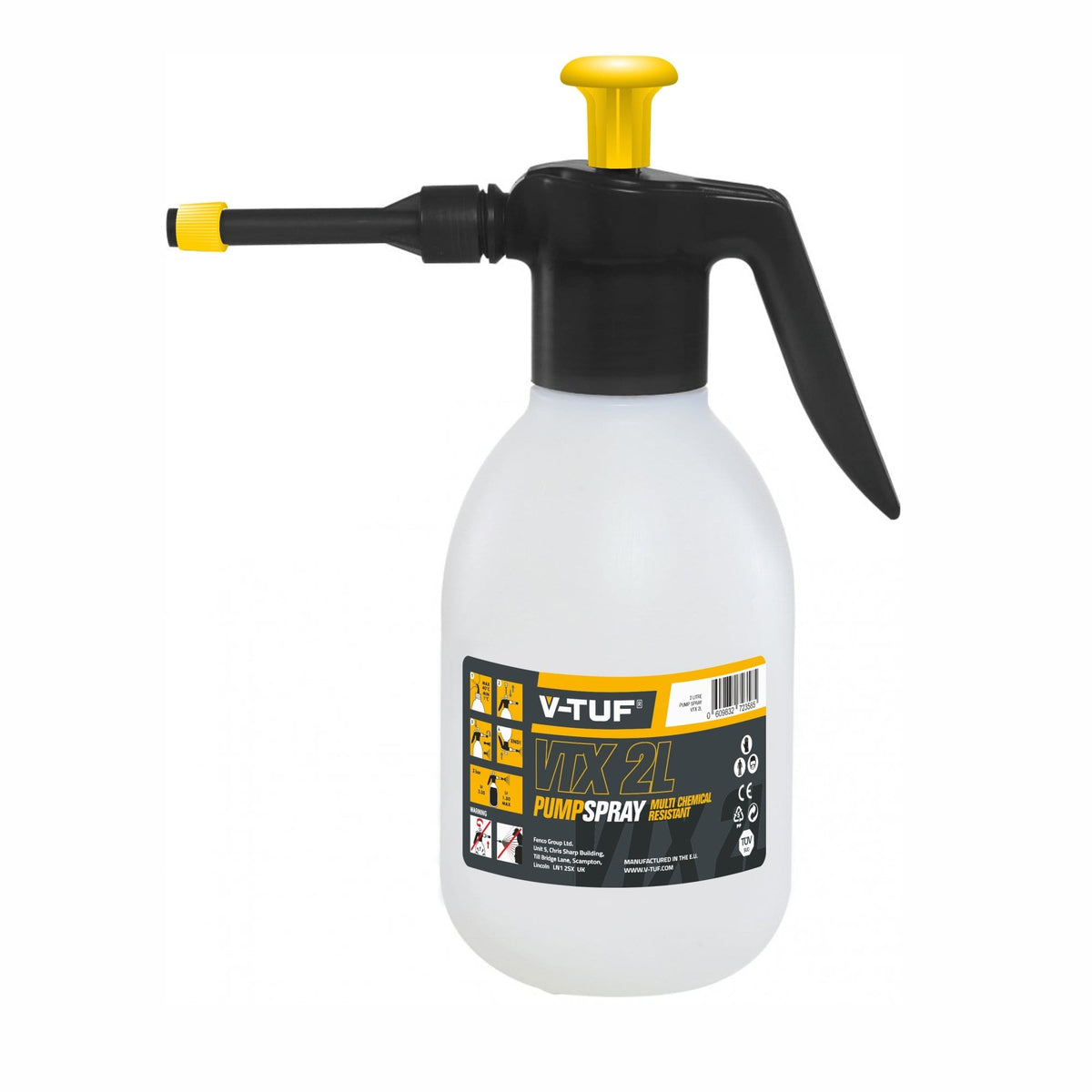V-Tuf Spray Gun - 2 Litre — Wintecs Window Cleaning Equipment
