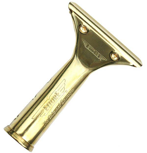 Ettore Fixed brass Squeegee handle only — Wintecs Window Cleaning Equipment